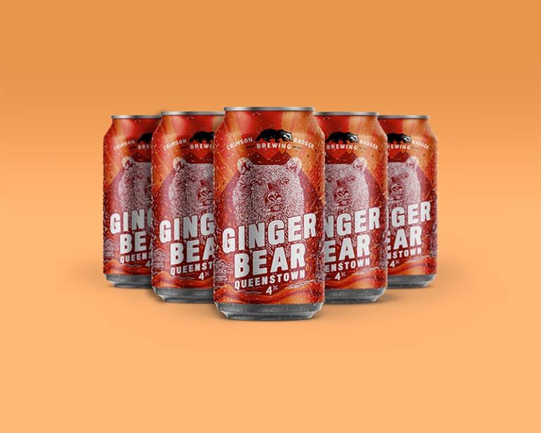 Ginger Bear and Dark & Grizzly | Crimson Badger Brewing