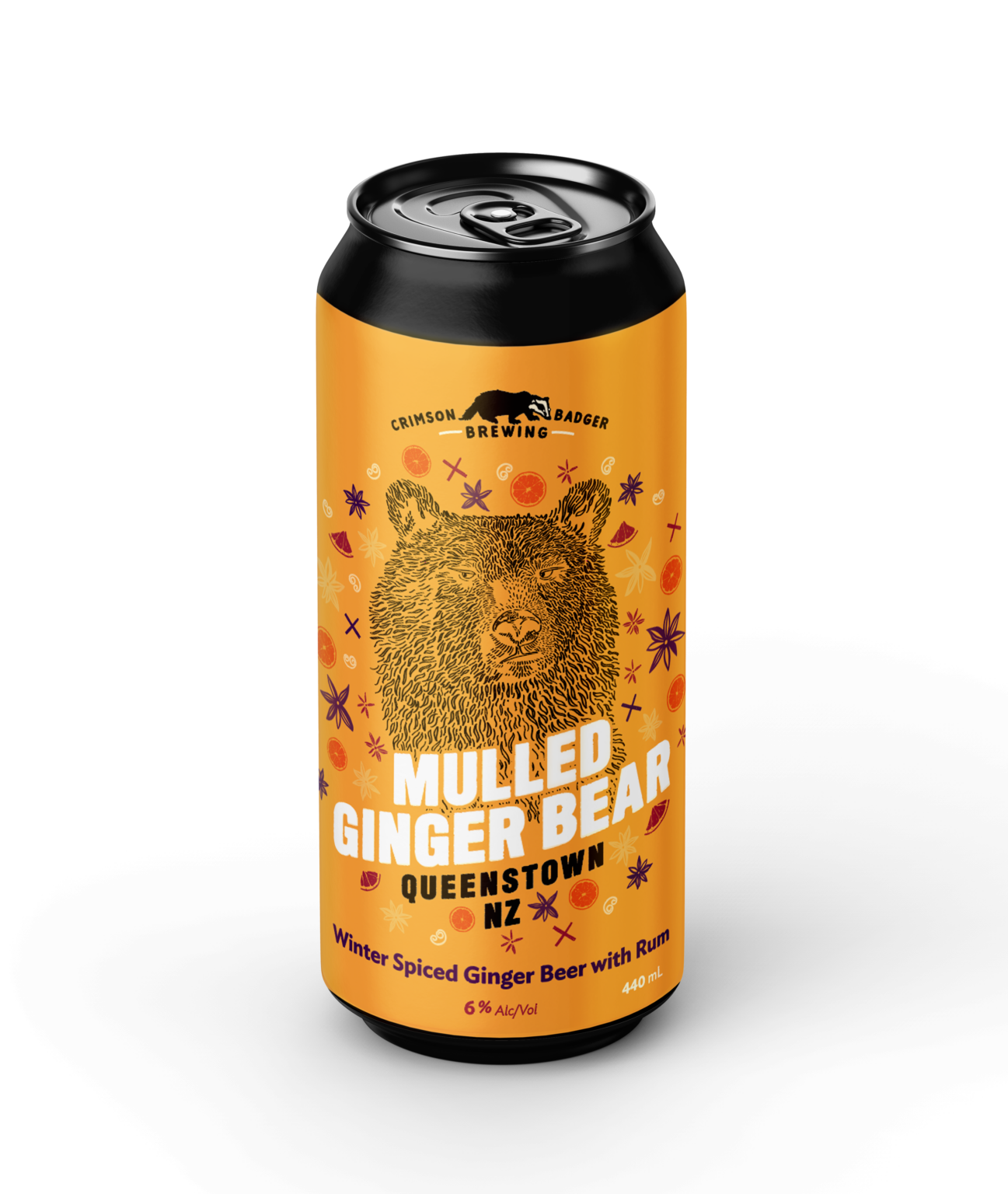 Ginger Bear 0% 24 x 330 ml | Crimson Badger Brewing